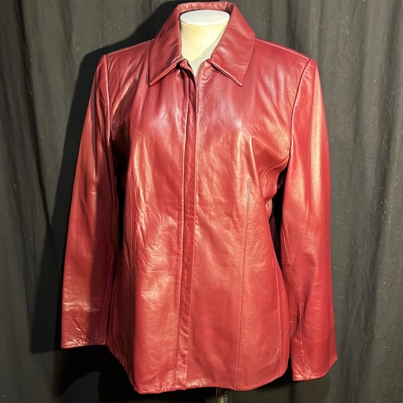 Lord & Taylor | Jackets & Coats | Lord Taylor Brick Red Butter Soft ...